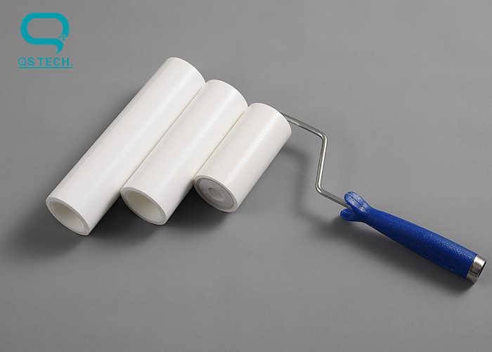 Bahan PP / PE 6 'Inch Cleanroom Sticky Roller Untuk Pabrik Elektronik